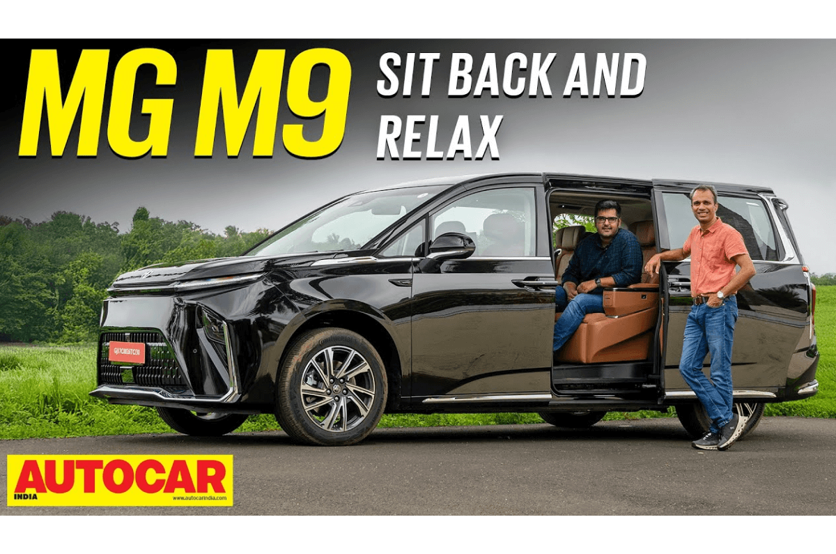MG M9 interior, seating and comfort video review - Introduction | Autocar India